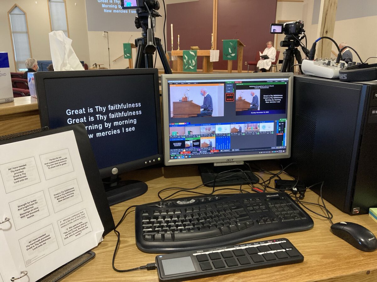 Livestream Setup – Bethlehem Lutheran Church